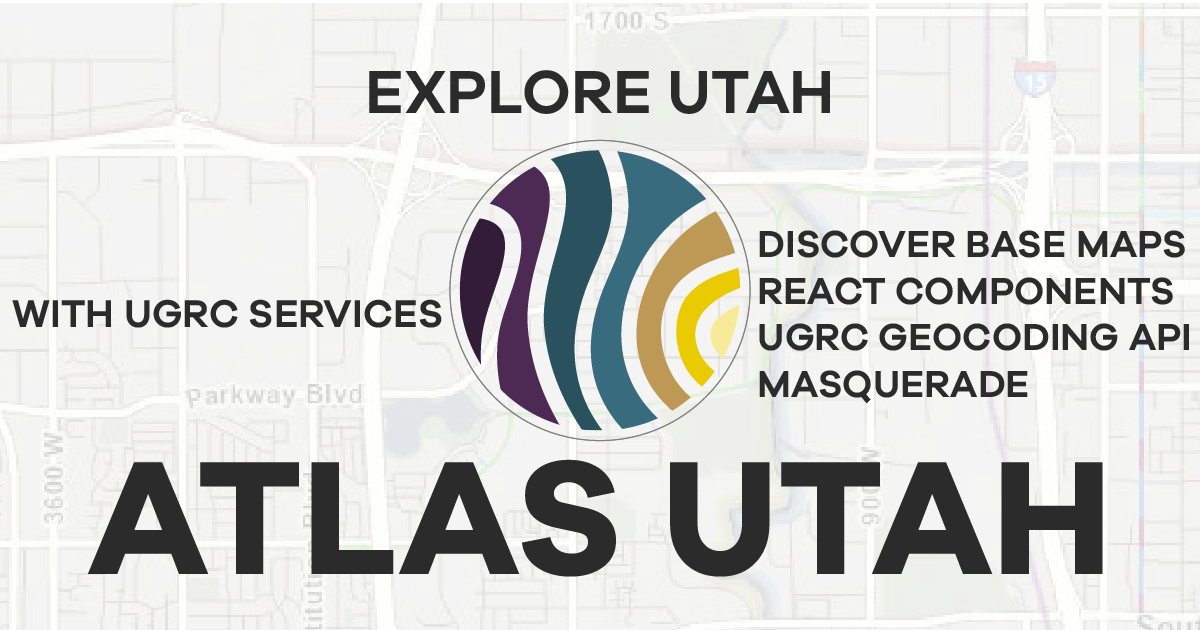 Atlas Utah : Provided by the UGRC
